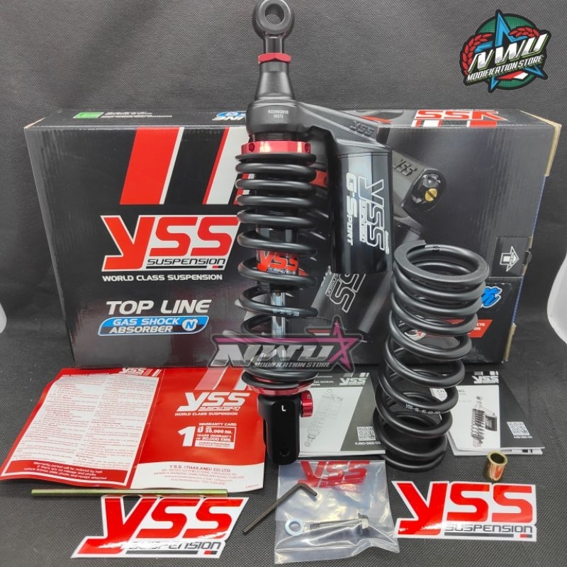 Jual Shock Belakang YSS G-Sport Smooth 330mm Original Honda Vario 125/150 | Shopee Indonesia