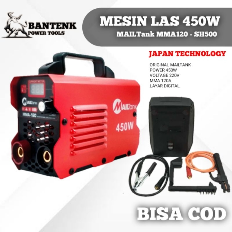 Jual MESIN LAS MAILTANK MMA120. MESIN TRAVO LAS LISTRIK MMA120 | Shopee ...