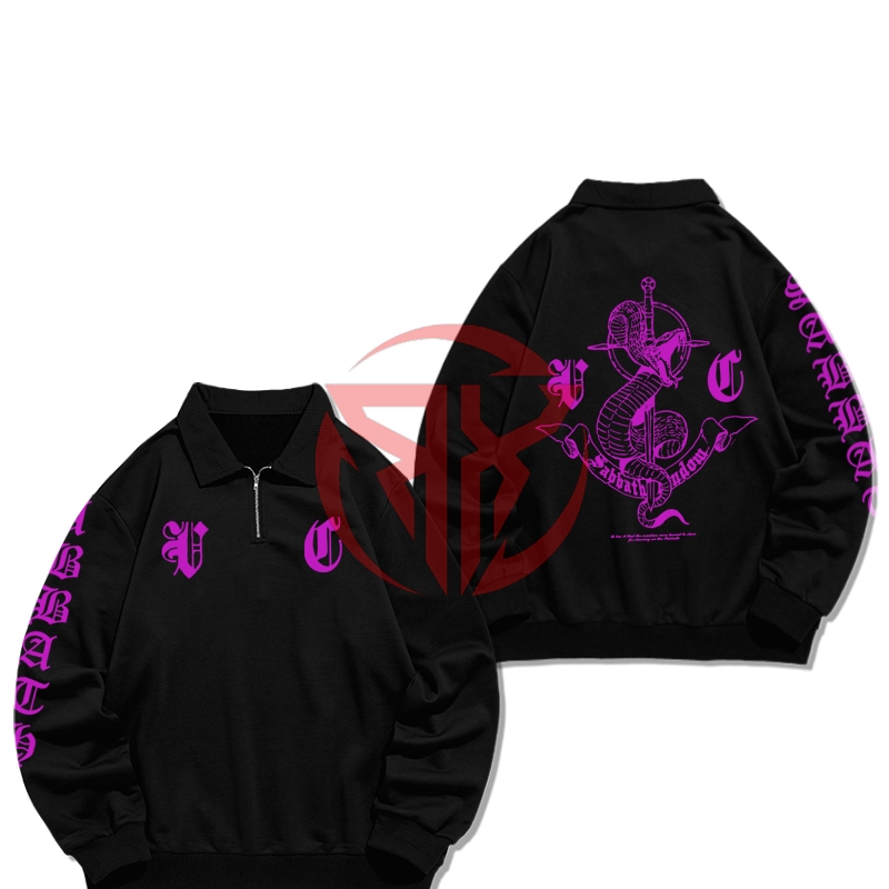 Jual Jaket Halfzipper/Halfzipp Sabbath Crew Wooin Wind Breaker Outfits ...