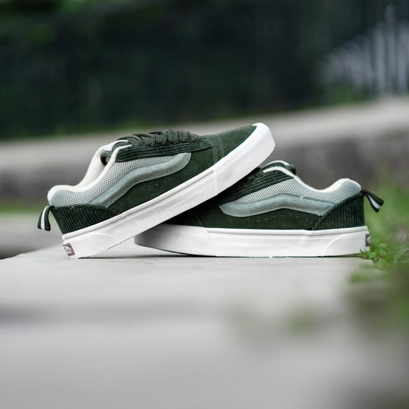 Jual Vans Knu Skool Olive Green Original 100% Guarantee | BNIB | Shopee ...