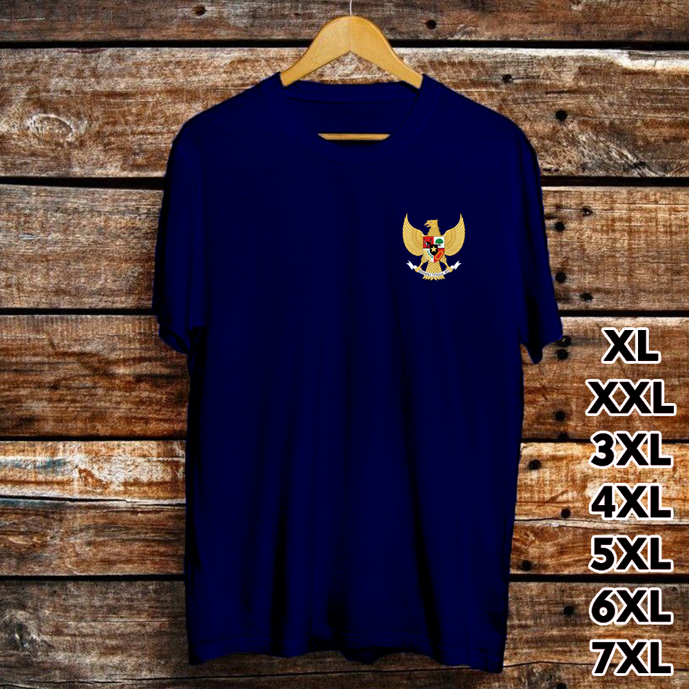 Jual KAOS DISTRO PRIA LOGO GARUDA PANCASILA JUMBO OVERSIZE BIG SIZE XL 2XL 3XL 4XL 5XL 6XL 7XL ...