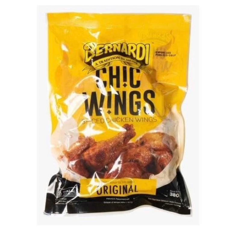 Jual bernadi spicy chicken wings 380 gram | Shopee Indonesia