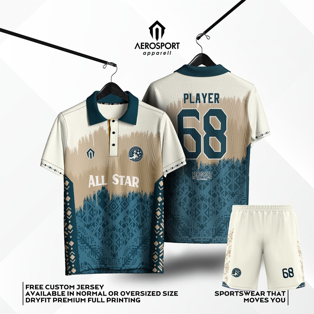 Jual Jersey Bola ACIRE Setelan Futsal Aerosport Berkerah Full Printing ... Jual Jersey Bola ACIRE Setelan Futsal Aerosport Berkerah Full Printing ...