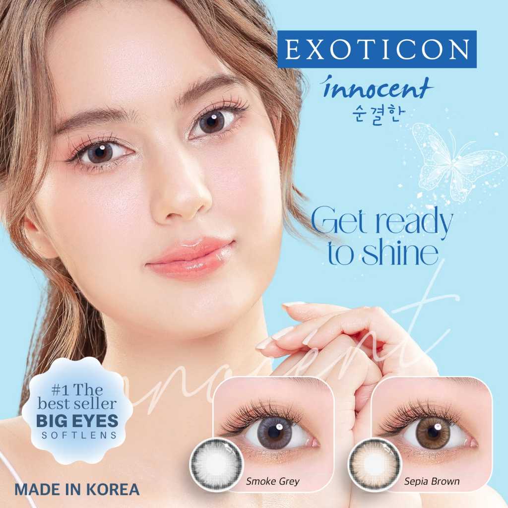 Jual Softlens / Softlen / Soflens Innocent (BIG EYES Series) | Shopee ...