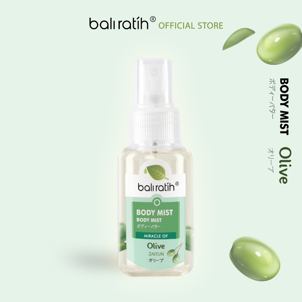 Jual Bali Ratih Body Mist Miracle Of Olive 70ml | Shopee Indonesia