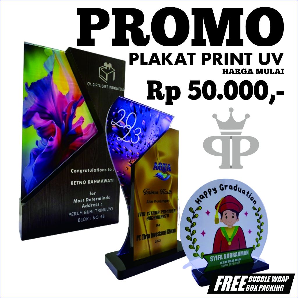 Jual PLAKAT PRINT UV15 X10 TERMURAH I BOX PLAKAT I PLAKAT AKRILIK I ...