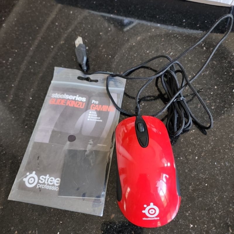 Jual Mouse Optic Steelseries KINZU (minor scroll wheel, klik kiri ...