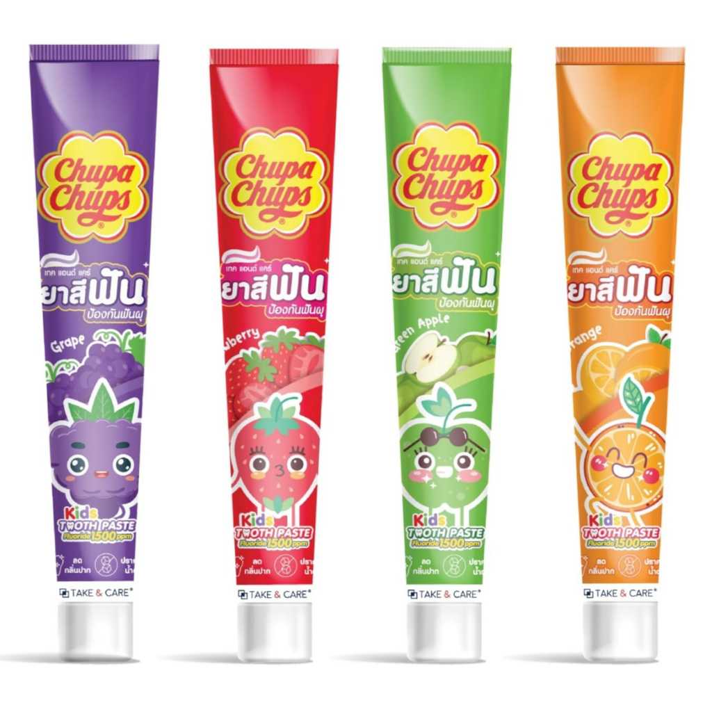 Jual ⭐ TOOTHCARE THAILAND⭐ Chupa Chups Kids Toothpaste 40gr ( Impor ...