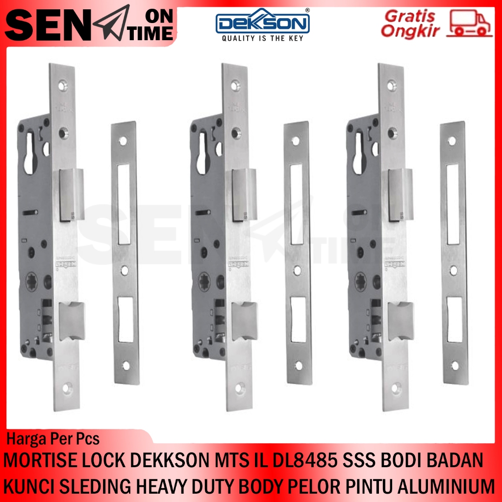 Jual Mortise Lock Dekkson Mts Il Dl8485 Sss Bodi Badan Kunci Sleding ...