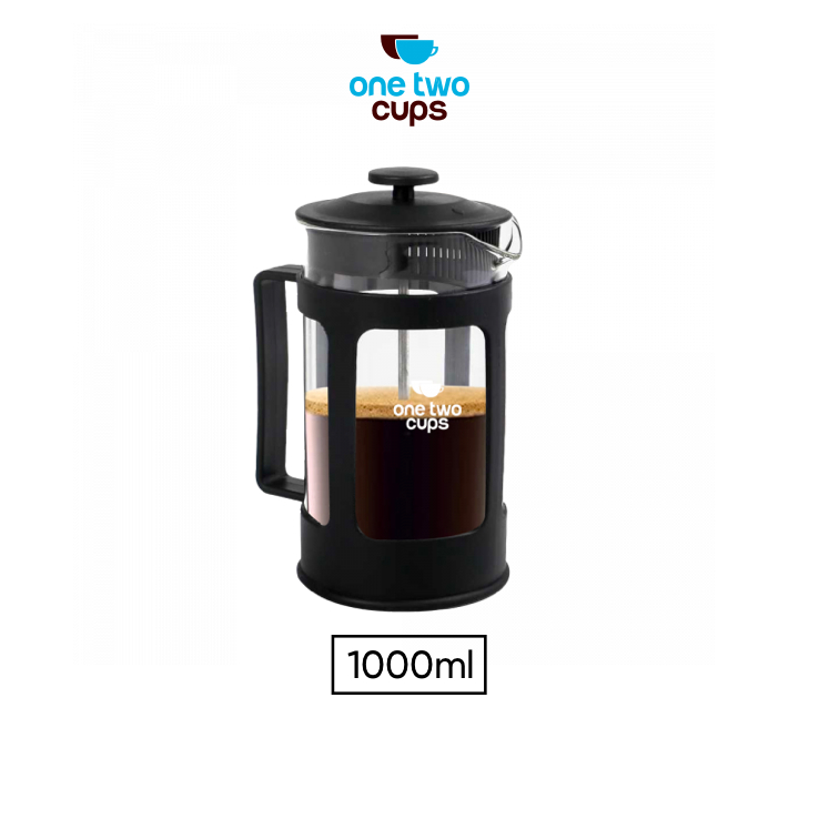 Jual One Two Cups Teko Kopi French Press Coffee Maker Pot - KG73I - 1000ML | Shopee Indonesia