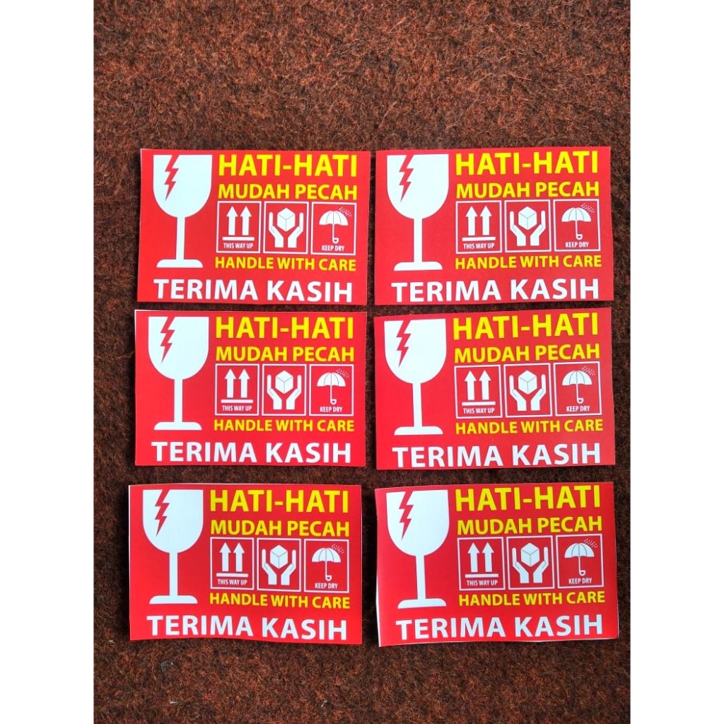 Jual STIKER FRIGLE COCOK UNTUK PAKET | Shopee Indonesia