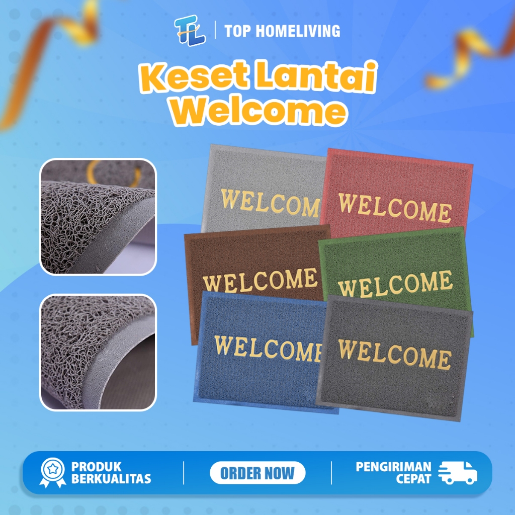 Jual KESET WELCOME / KESET KARPET LAP LANTAI KAMAR MANDI/RUANG TAMU ...