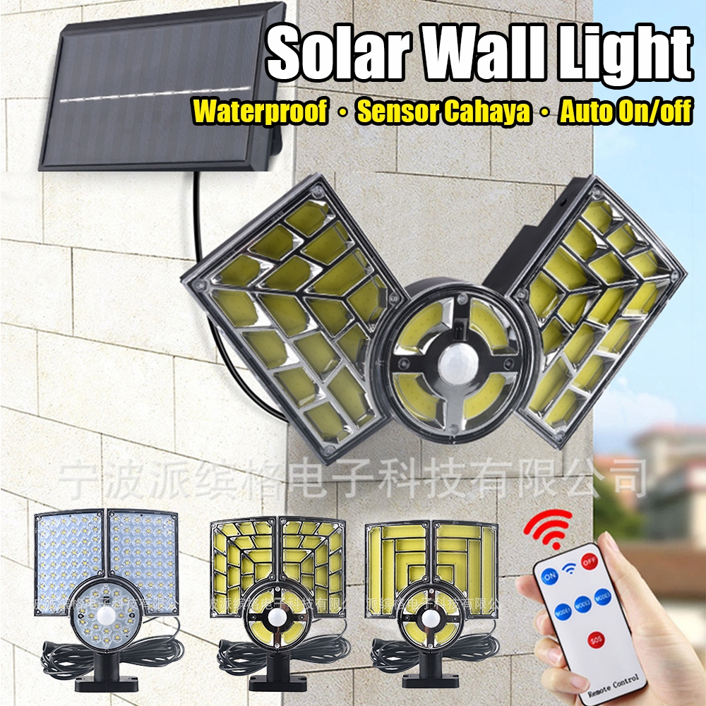 Jual Lampu Surya Solar Light Outdoor Lampu Jalan Tenaga Surya Lampu Sensor LED Luar Ruangan ...