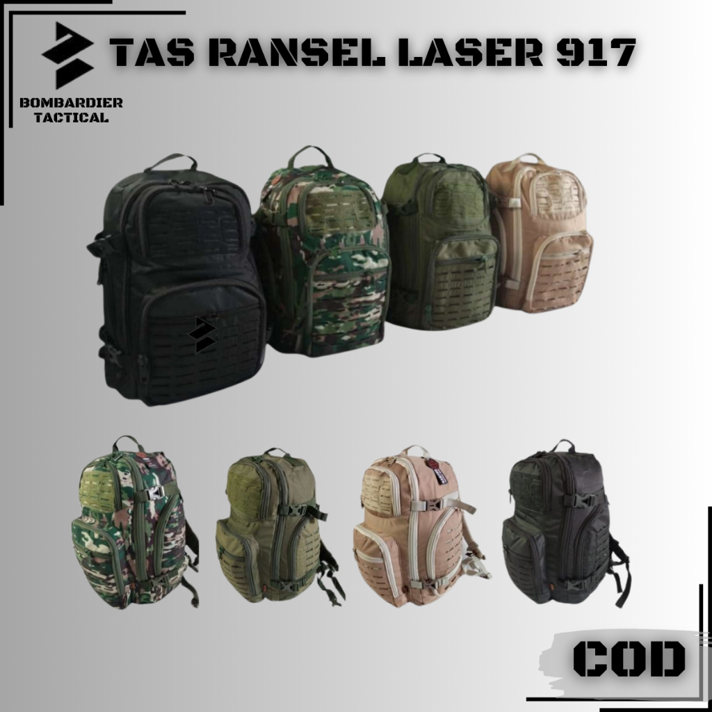 Jual PROMO!!! BARU TAS RANSEL TACTICAL RADIUS LASER 917 COD | Shopee ...