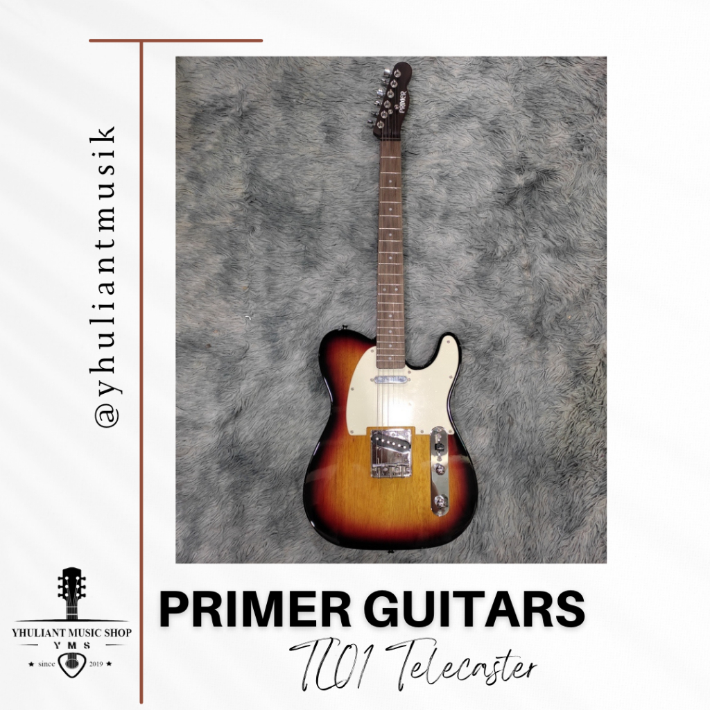 Jual Primer Guitars TL01 Telecaster Model original made in indonesia ...