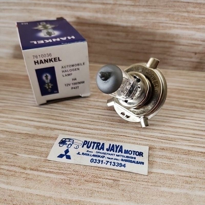 Jual Dop Bohlam Lampu Depan H4 12V 100/90W Hankel | Shopee Indonesia