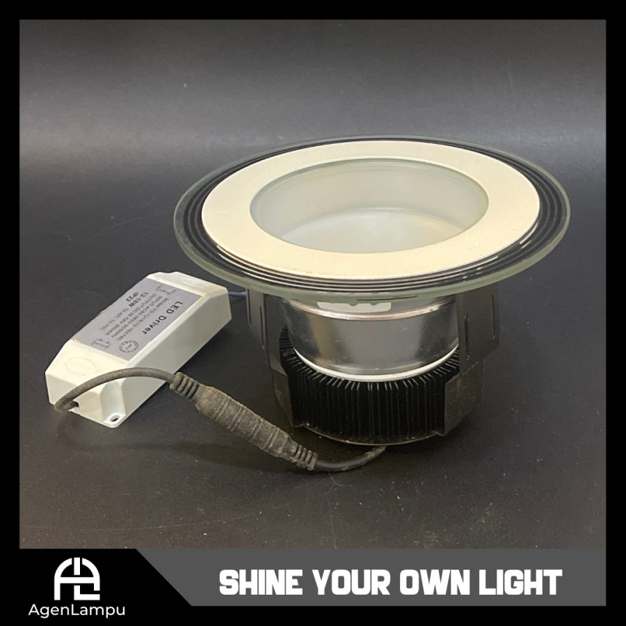 Jual Lampu Downlight LED Inbow / Downlight Panel LED Bulat Plafon 15 ...