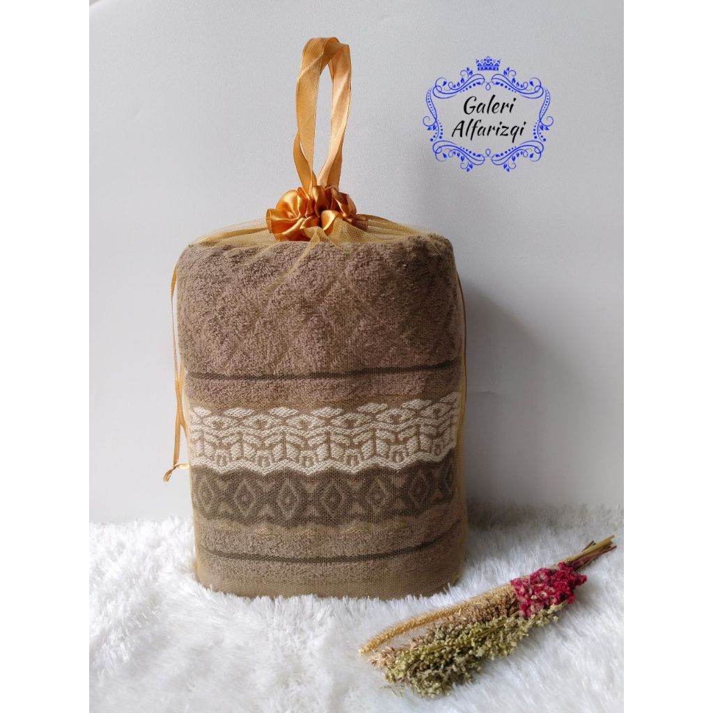 Jual Tas Sarung Kantong Tile Serut Pembungkus Souvenir Handuk Dewasa ...