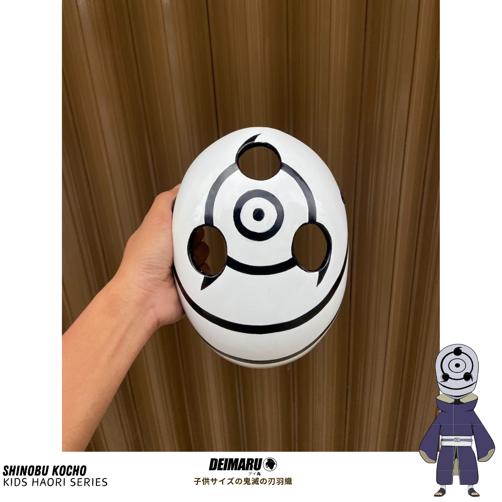 Jual [OBITO FINAL MASK WHITE]TOPENG COSPLAY FESTIVAL ANIME MANGA NARUTO ...