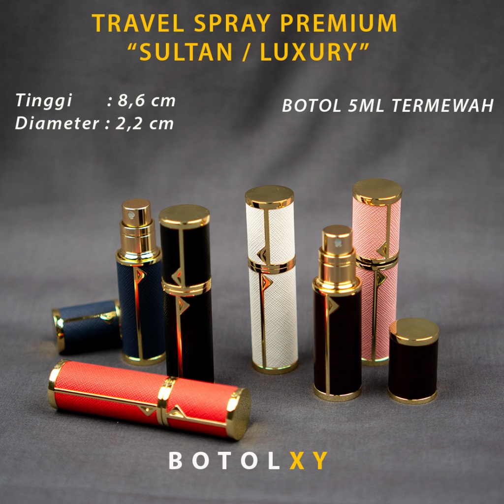 Jual Botol Travel Spray 5ml SULTAN LUXURY - Premium Mini Parfum ...