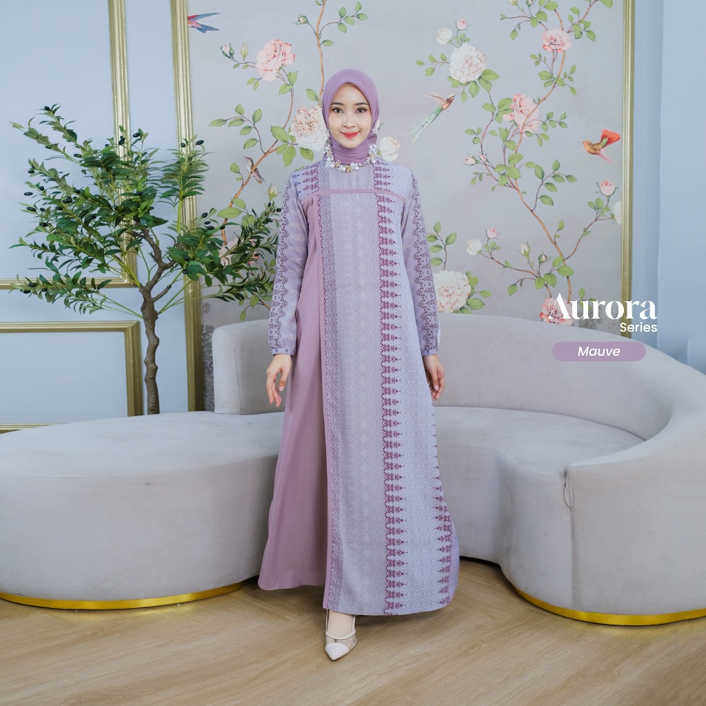 Jual Aurora Gamis Payet Couple Premium Special Series (GAMIS SAJA ...
