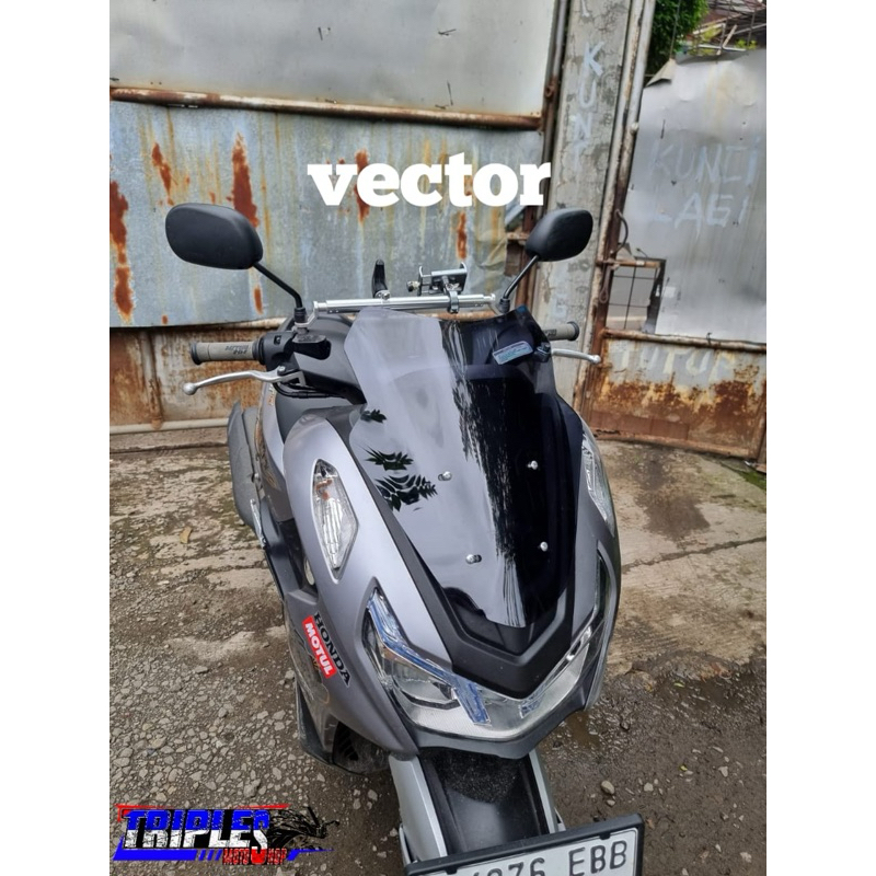 Jual WINDSHIELD LEXI LX 155 9 MODEL VISOR LEXI LX 155 TEBAL 4MM ...