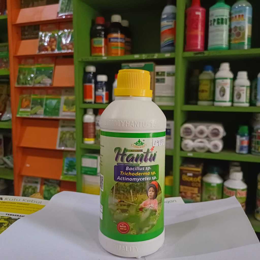 Jual Trichoderma 500ML Pupuk Cair + Fungisida Hayati Hantu Bacillus sp ...