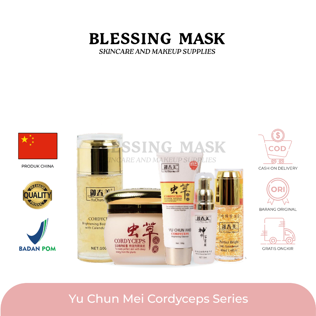Jual YU CHUN MEI CORDYCEPS Lightening Day Cream | Night Cream ...