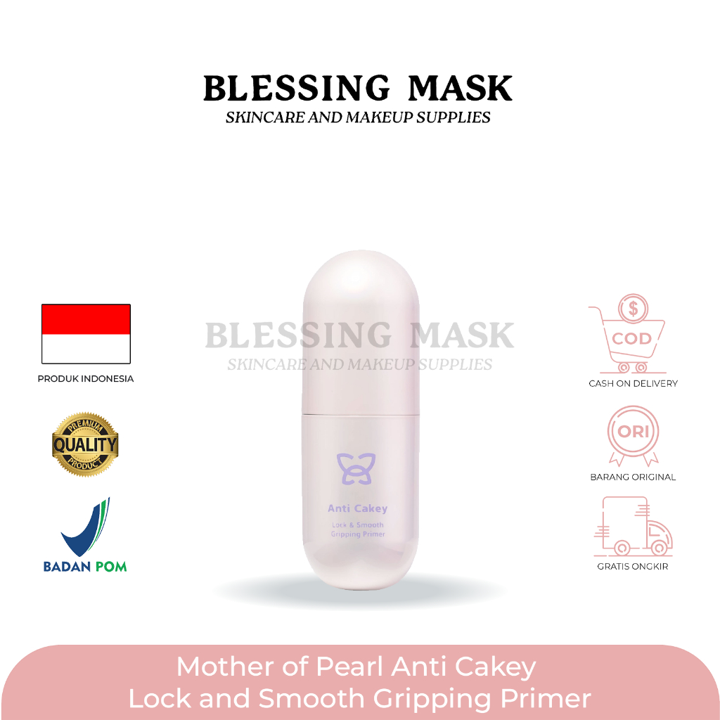Jual Mother oF Pearl - Anti Cakey Lock and Smooth Gripping Primer [Made ...