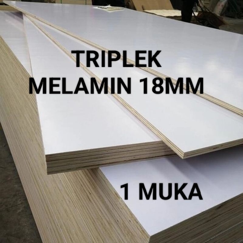 Jual TRIPLEK MELAMIN 1MUKA POTONGAN UKURAN LEBAR 40CM PANJANG MULAI 40 ...