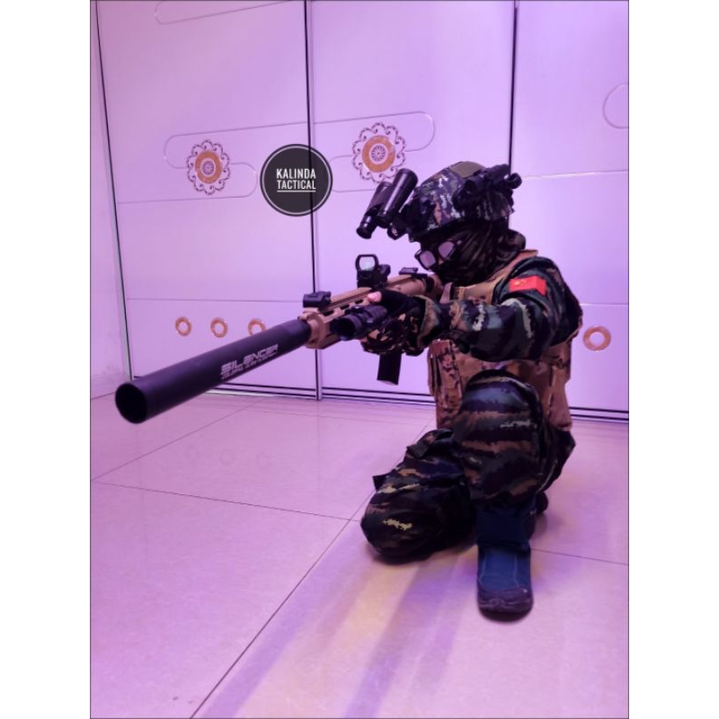 Jual Tactical equipment Helm KIDS version mainan Low Budget Scope NVG ...