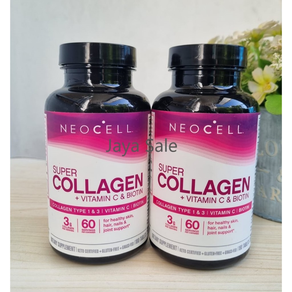 Jual NEOCELL SUPER COLLAGEN + Vitamin C & Biotin 180 270 tab COLLAGEN ...