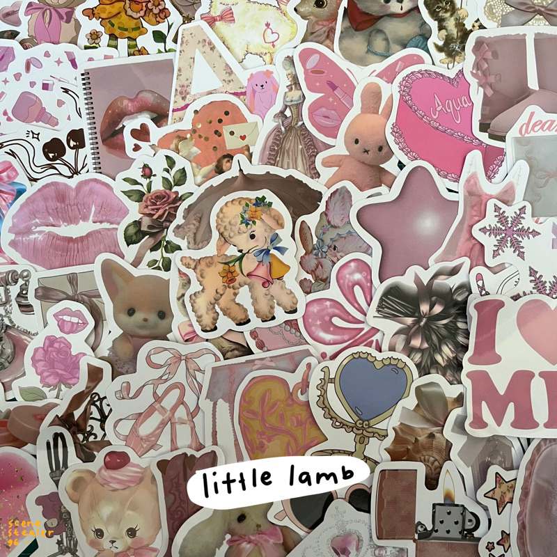 Jual COQUETTE STICKER PACK (ISI 60 STICKER) | Shopee Indonesia