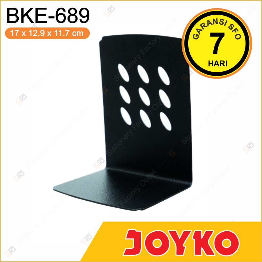 Jual Pembatas Buku Besi Besar Joyko Satuan BKE-689 - Metal Book Stand ...