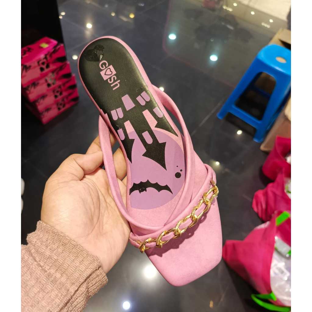 Jual READY Sandal GOSH ART 284 PURPLE 40 | Shopee Indonesia
