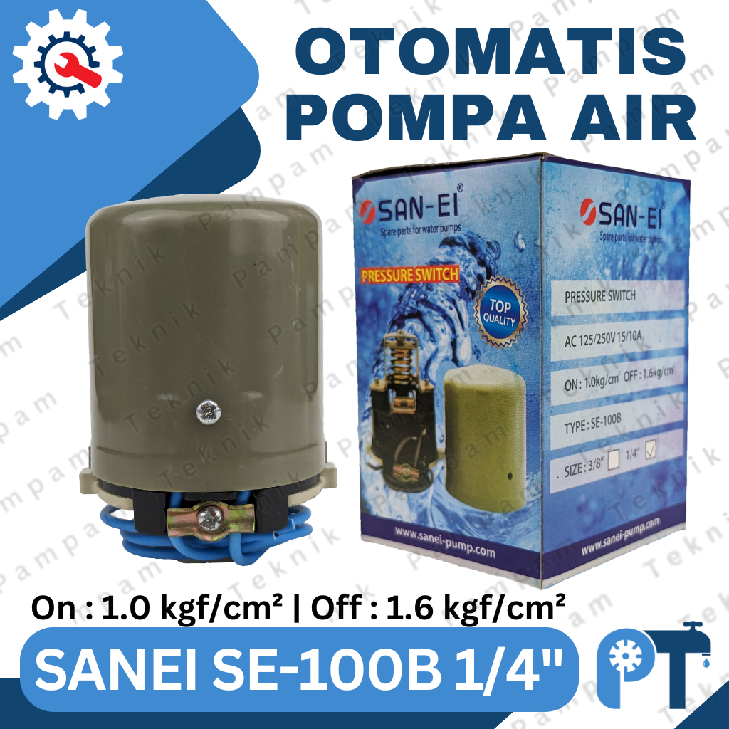 Jual Otomatis Sanei 1/4 inch - Pressure switch pompa air San ei drat dalam 1/4" | Shopee Indonesia