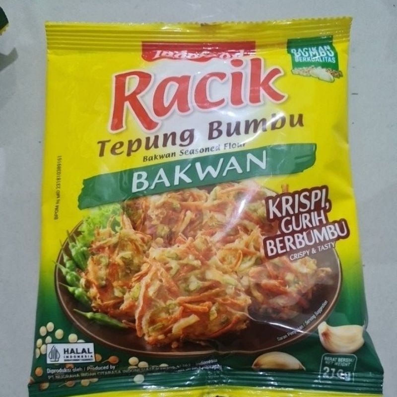 Jual tepung bumbu racik bakwan 210gr | Shopee Indonesia