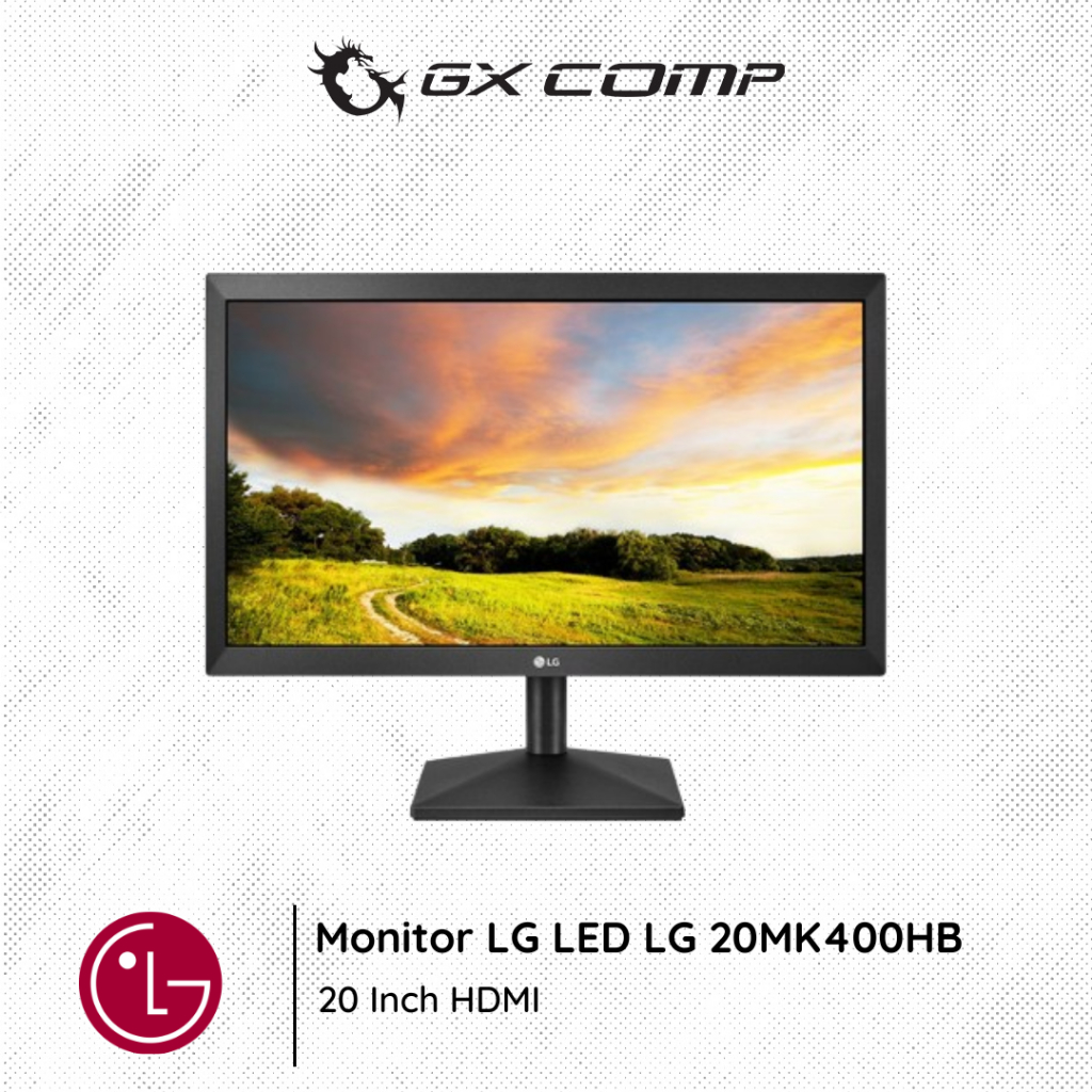 Jual Monitor LG LED LG 20MK400HB 20 Inch HDMI | Shopee Indonesia