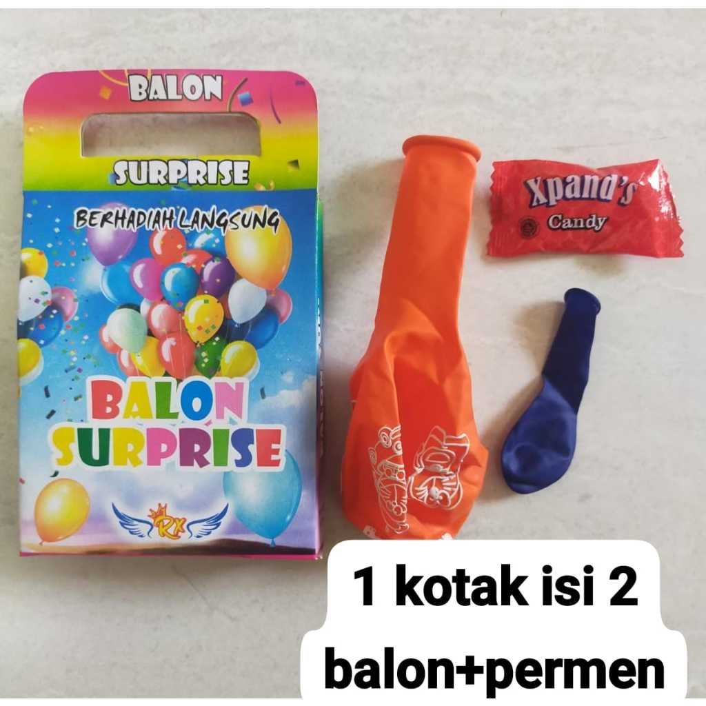 Jual BALON SURPISE isi : 20pcs | Shopee Indonesia