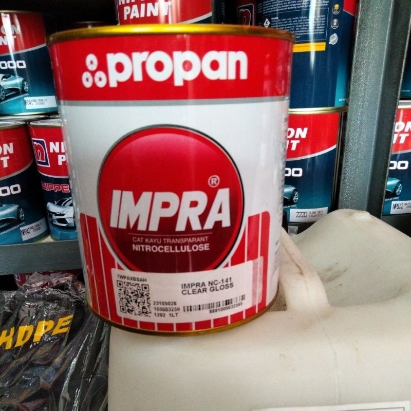 Jual Impra Melamic 131 clear gloss NC 141 | Shopee Indonesia