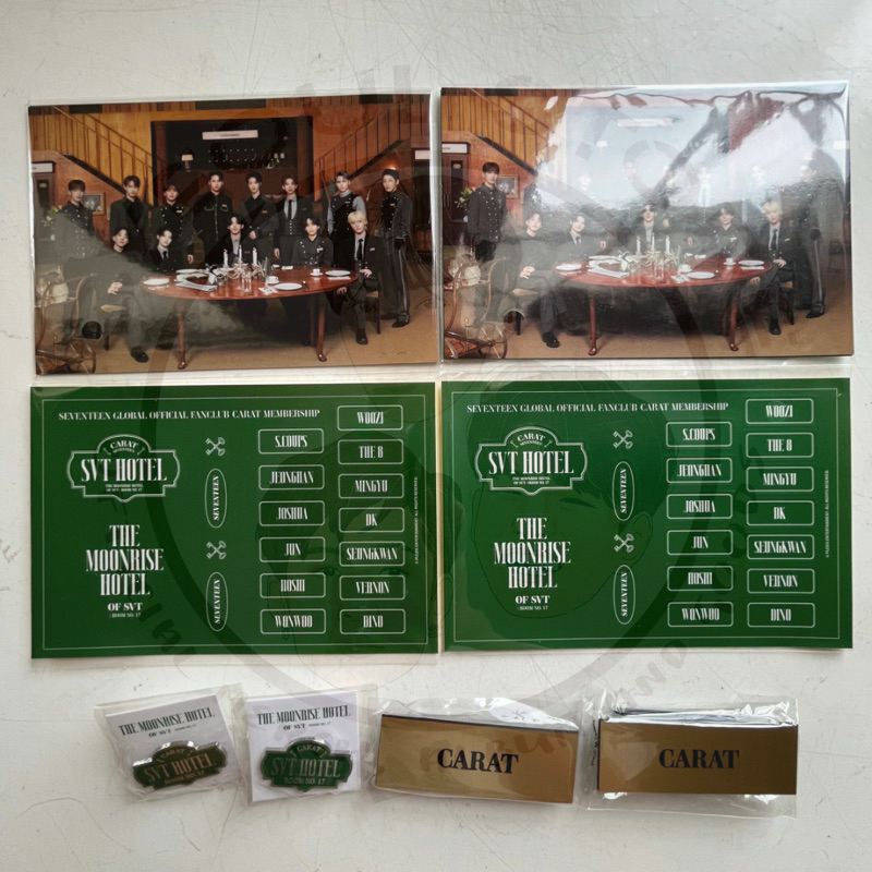 Jual [READY STOCK] READ DESCRIPTION SEVENTEEN SVT HOTEL KIT MEMBER ...