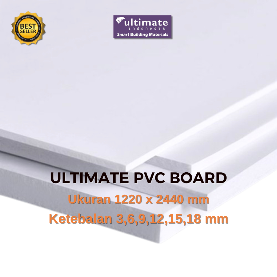 Jual ULTIMATE PVC FOAM BOARD ANTI RAYAP PENGGANTI TRIPLEK 9 MM | Shopee ...