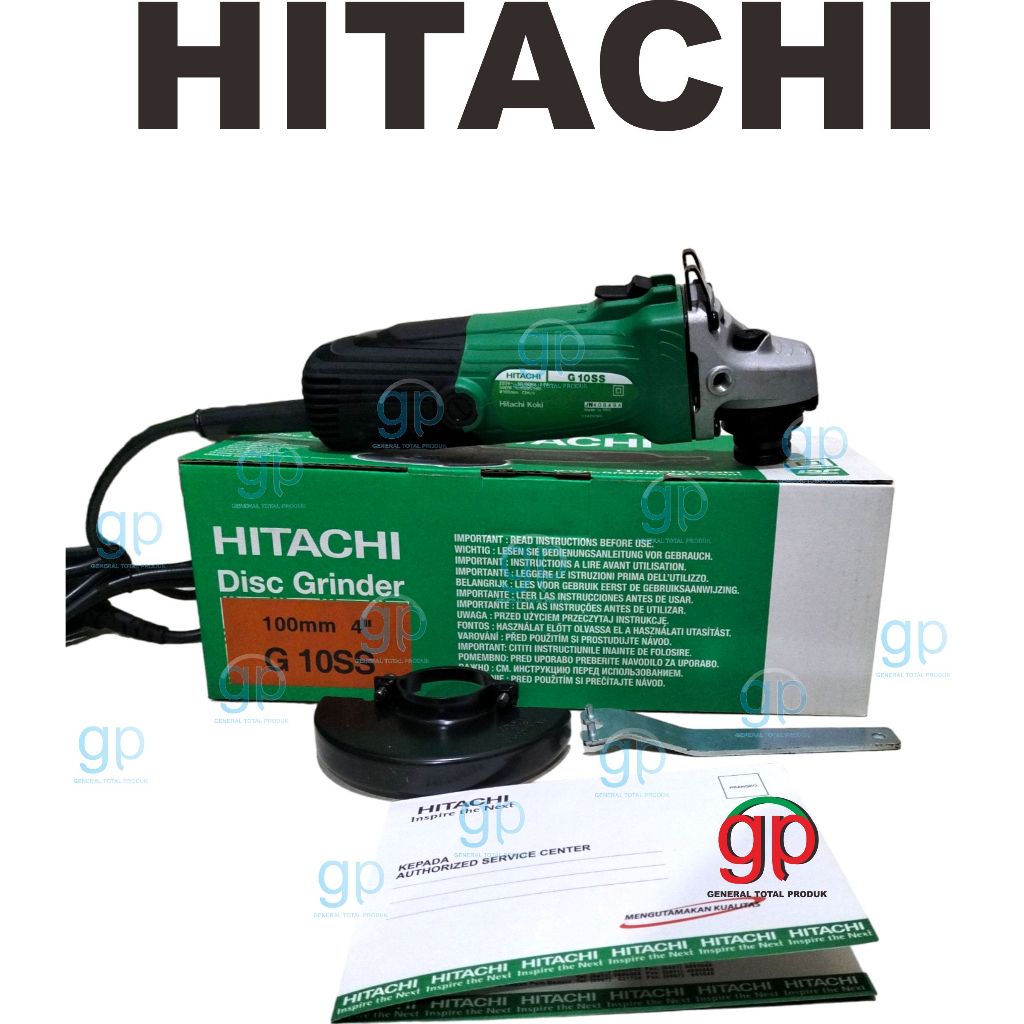 Jual Mesin Gerinda G10SS HITACHI / Disc Grinder 4" G 10SS Hitachi BUKAN ...