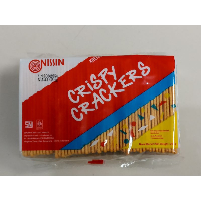 Jual Nissin Crispy Cracker / Nissin Biskuit / Biscuit Original | Shopee ...