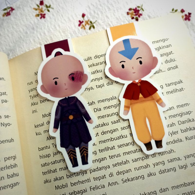 Jual Avatar The Last Air Bender Magnetic Bookmark - Pembatas Buku ...
