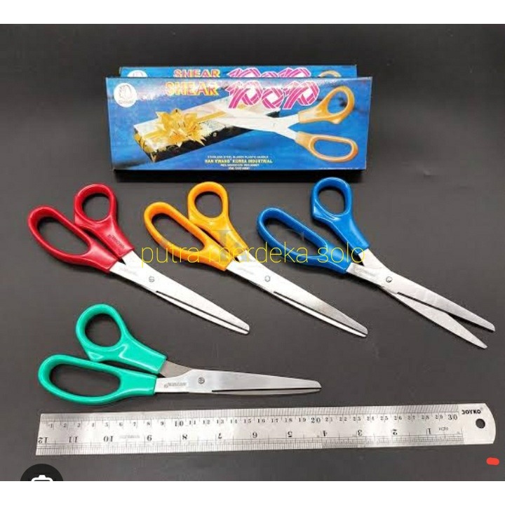 Jual Gunting Han Kwang Korea / Gunting Bahan Shear Pop ORGINAL | Shopee ...