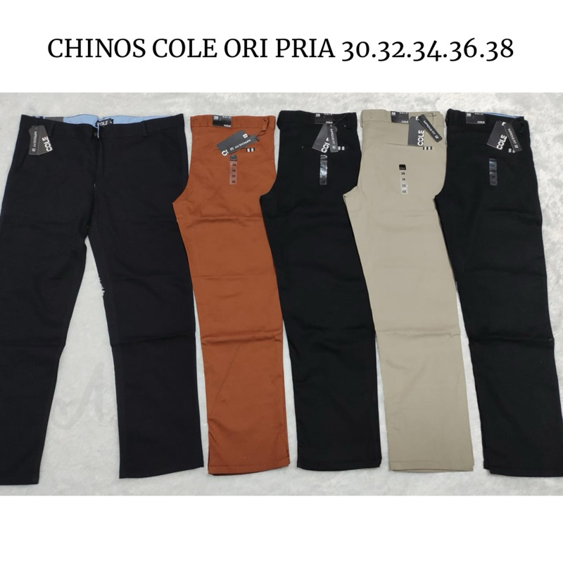 Jual Celana Chinos COL3 Original Celana Panjang Pria Dewasa Slimfit ...
