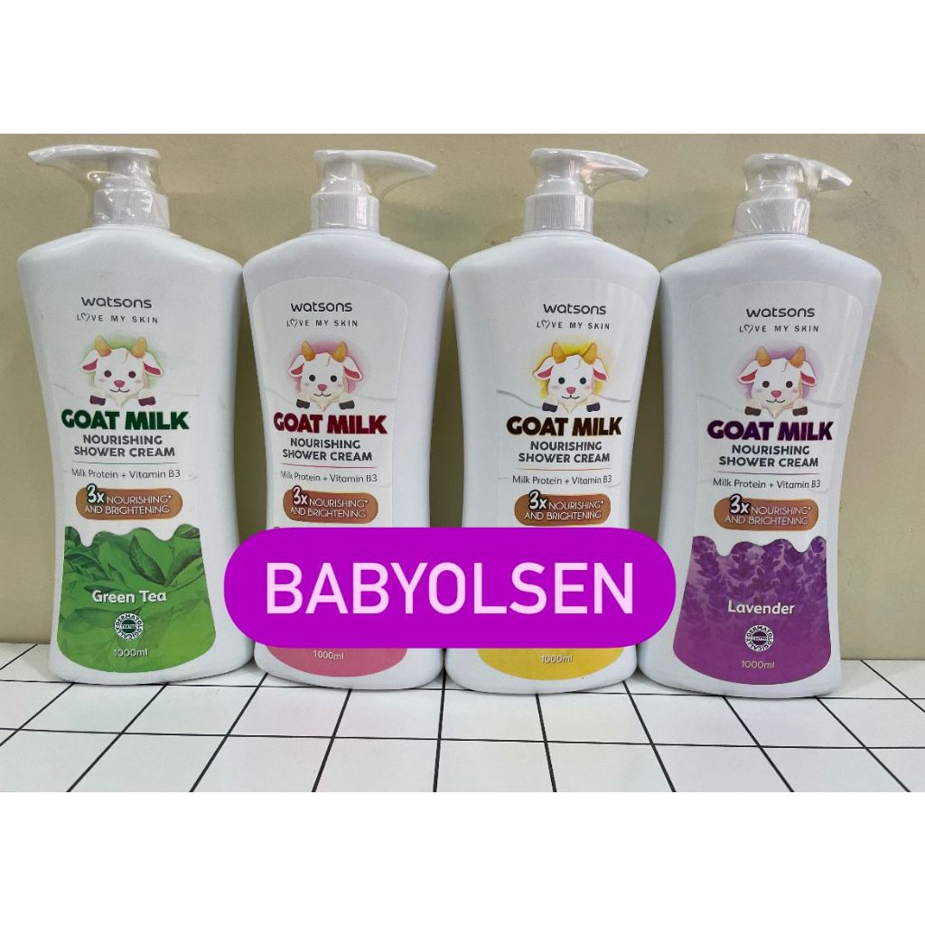 Jual WATSONS GOAT MILK BODY WASH 1 L / SABUN MANDI WATSONS | Shopee ...