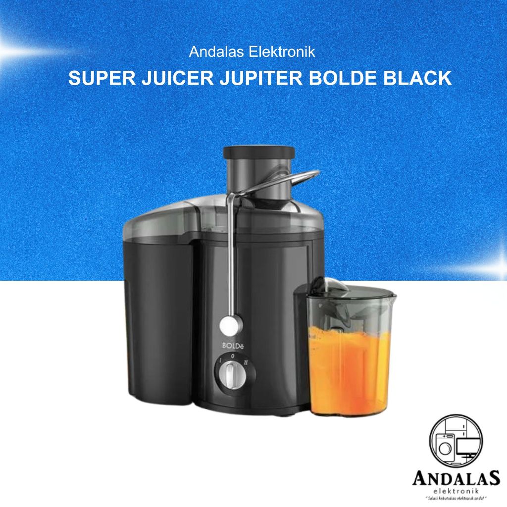 Jual BOLDE SUPER JUICER JUPITER ALAT JUS GARANSI RESMI - HITAM | Shopee ...