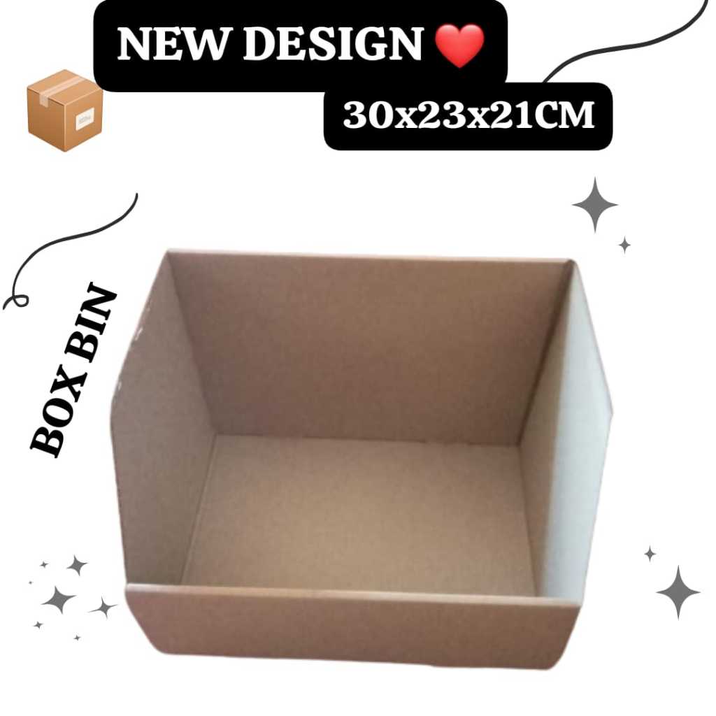 Jual BOX/BIN/KARDUS/UK.30X30X21CM/KARDUS/BOX/BARU | Shopee Indonesia